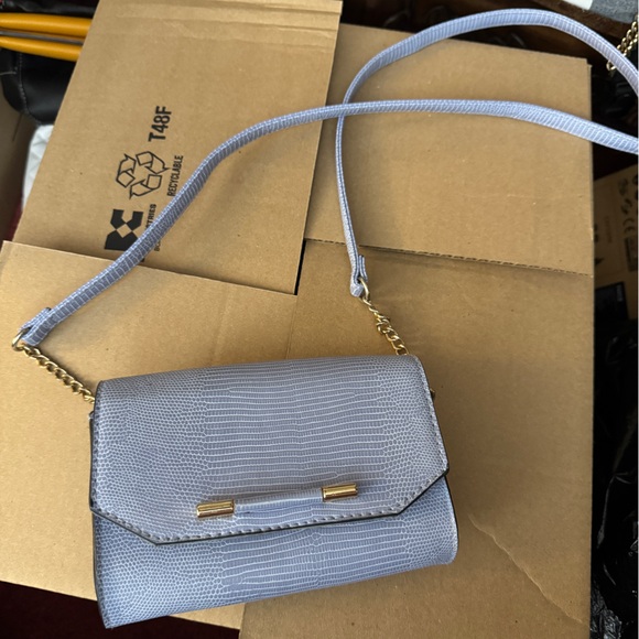 Bags | Primark Light Blue Textured Mini Bag | Poshmark